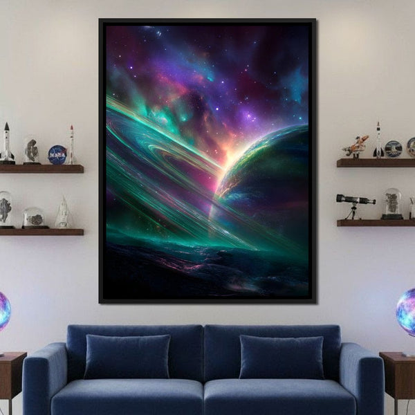Celestial Dawn of the Rings | NicheCanvas