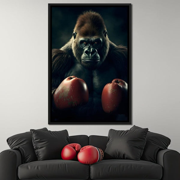 Primate Pugilist | NicheCanvas
