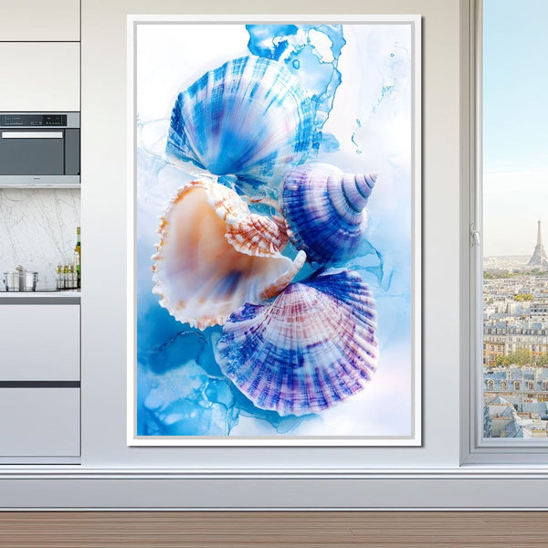 Oceanic Seashells Dreamscape | NicheCanvas