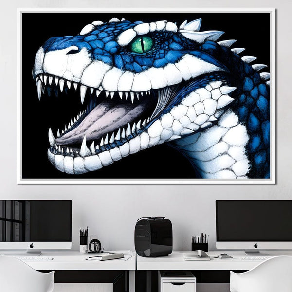 Predatory Raptile | NicheCanvas