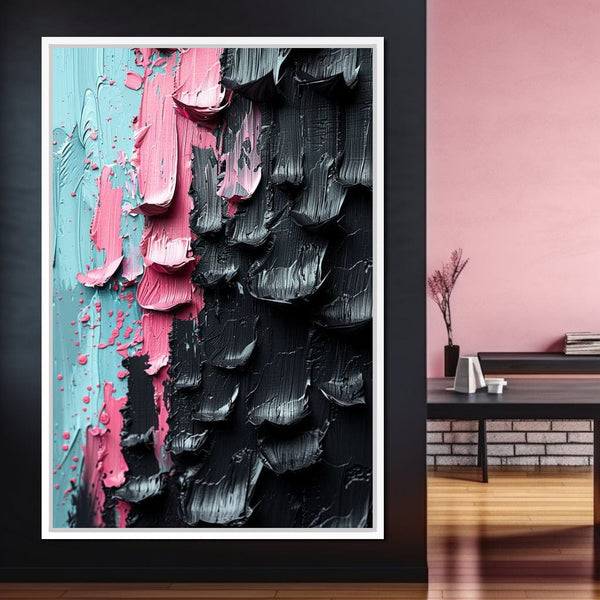 Sable Petals on Aquatic Breeze | NicheCanvas