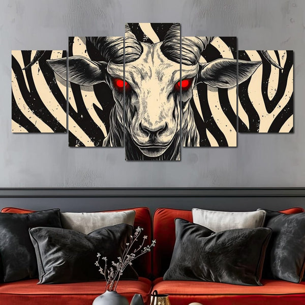 Infernal Ram of Shadows | NicheCanvas