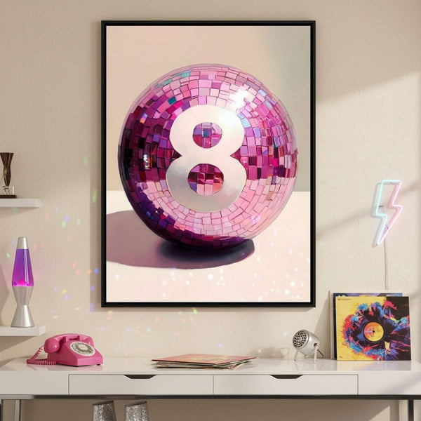 Disco 8 Ball | NicheCanvas