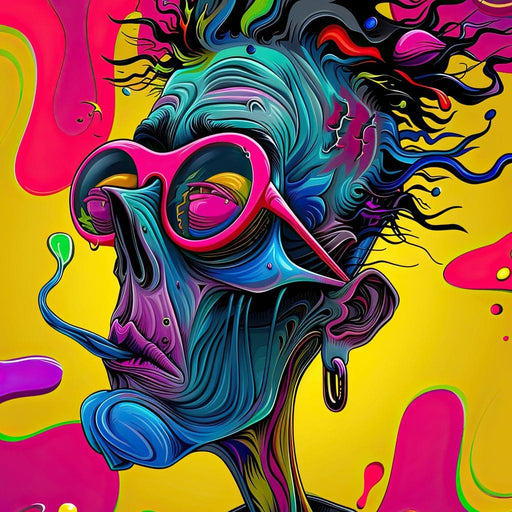 Psychedelic Wall Art - Niche Canvas - Psychedelic Art - Psychedelic ...