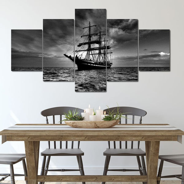 Tall Sail Ship | NicheCanvas