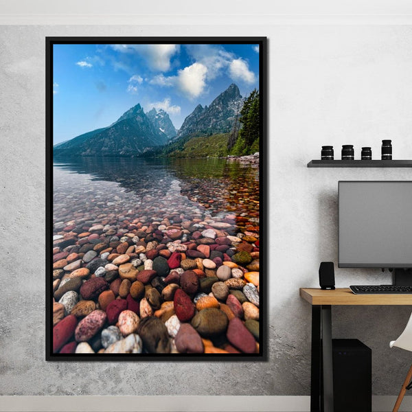 Colored Pebbles - Lucas Moore | NicheCanvas