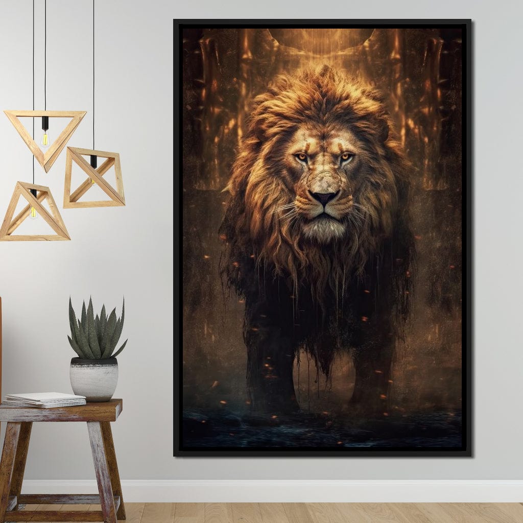 Lion of the Lord's Throne | NicheCanvas