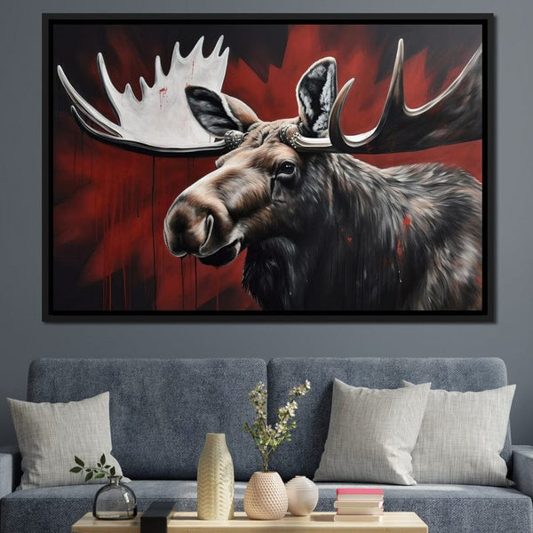 Canadian Moose | NicheCanvas