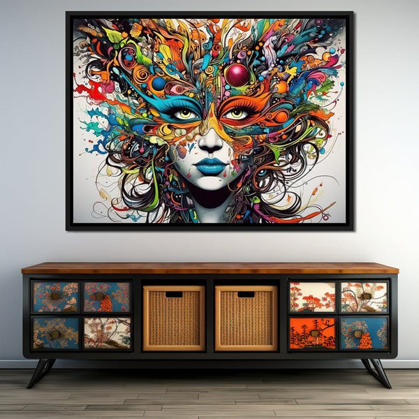 Vibrant Doodle of Visual Delight | NicheCanvas