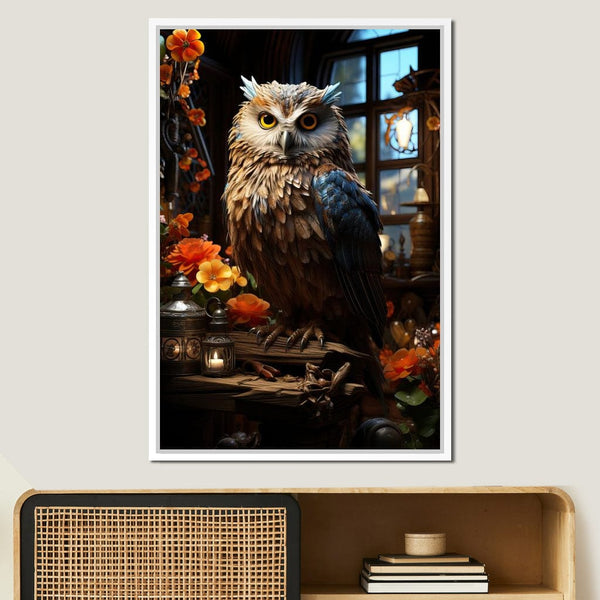 Proud Owl | NicheCanvas
