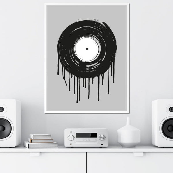 Vinyl Dripping | NicheCanvas