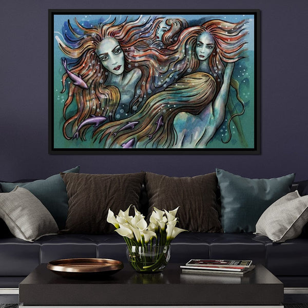 The 4 Mermaids | NicheCanvas