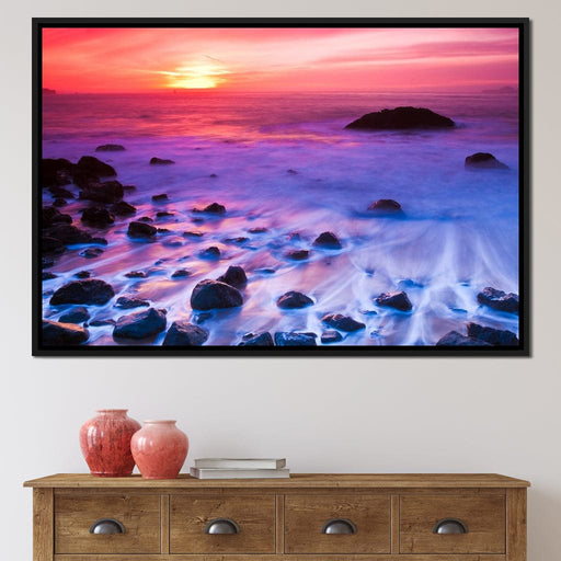 Sunset Wall Art – Beautiful framed décor for your home or office ...