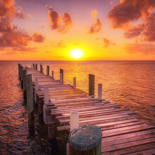 Sunset Wall Art – Beautiful framed décor for your home or office ...