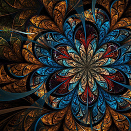 Blue Shadow | NicheCanvas